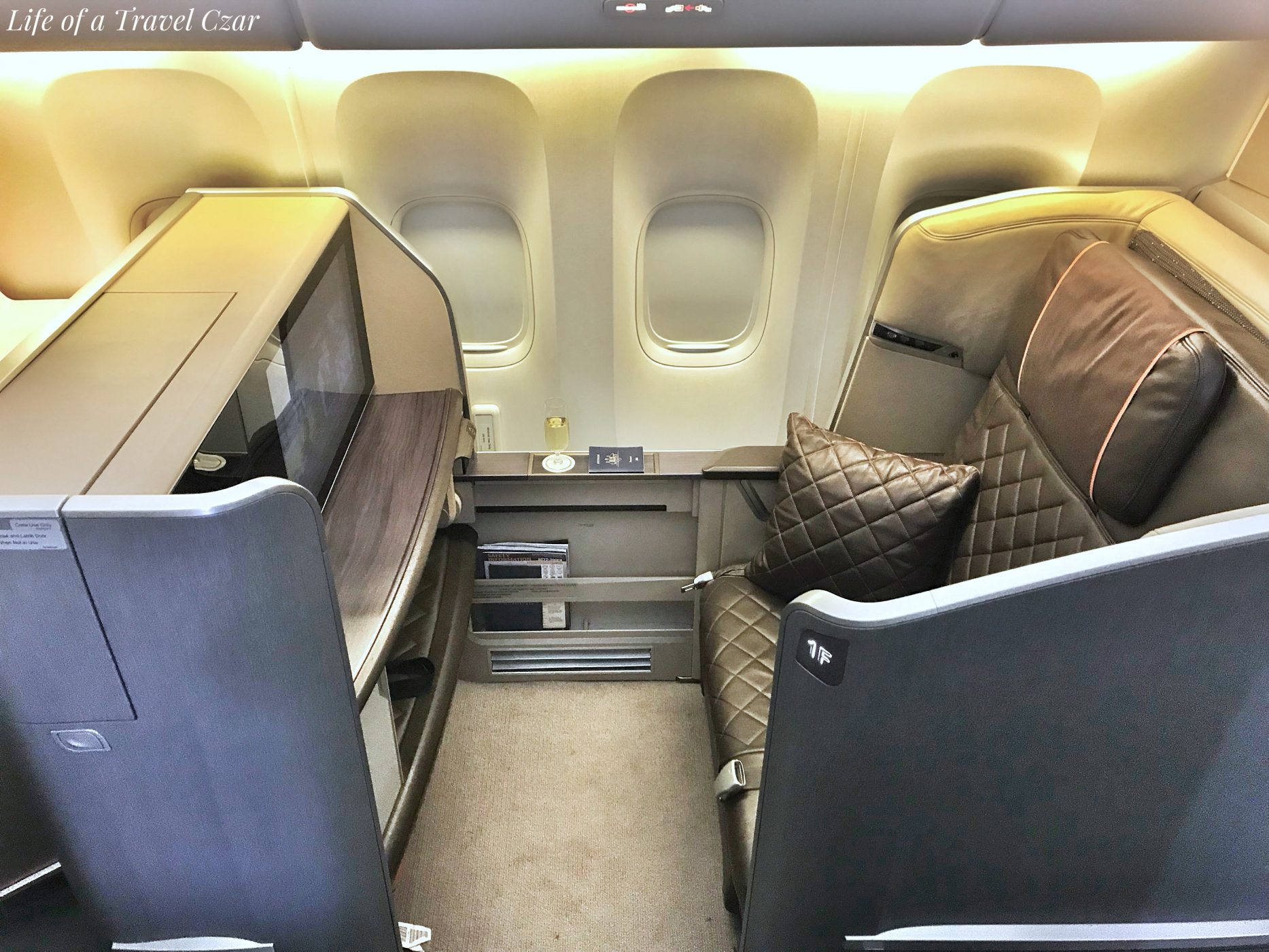 Singapore Airlines First Class (Sydney to Singapore) – Life of a Travel ...