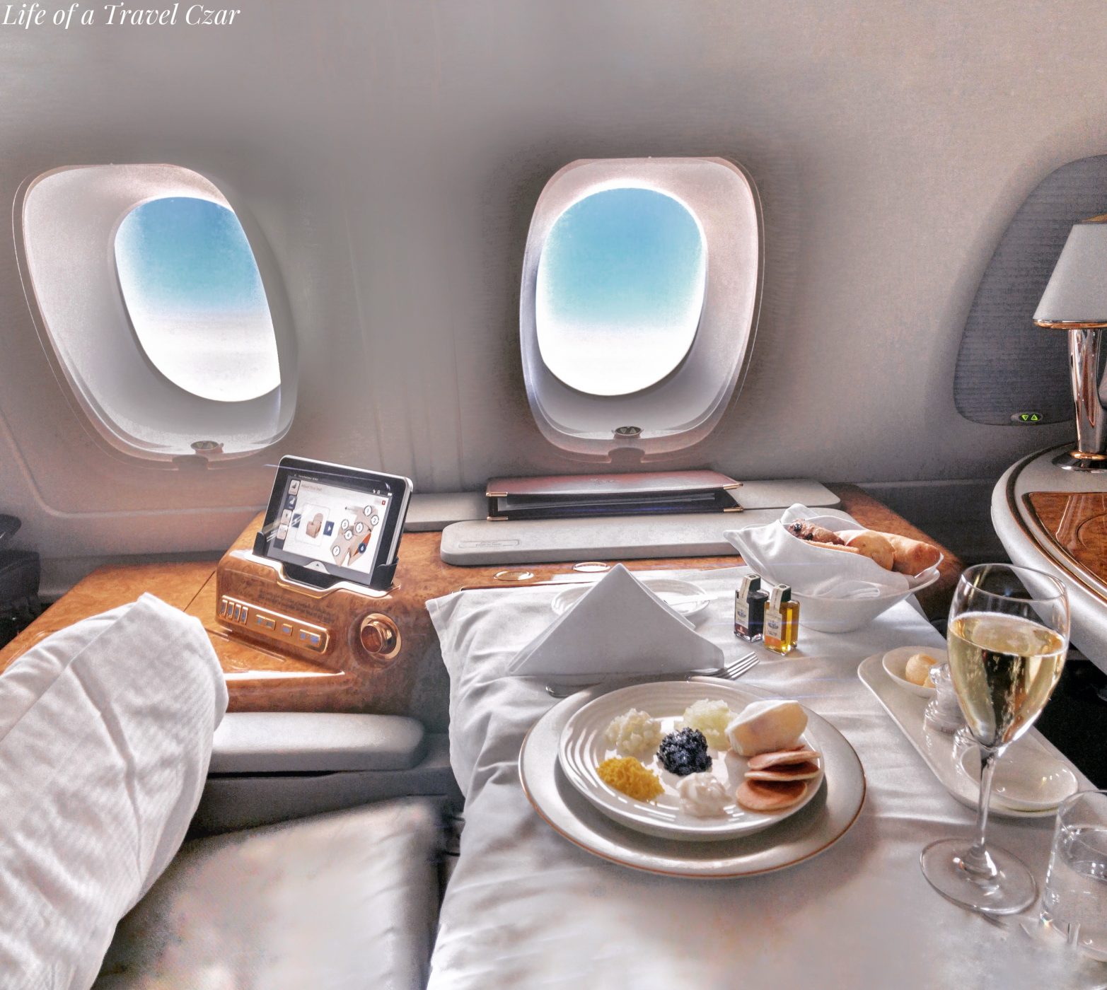 Emirates First Class (New York to Dubai)