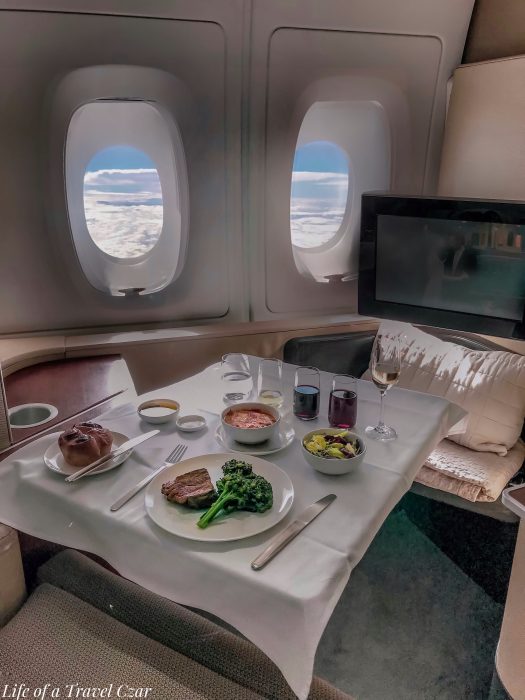 Qantas First Class (Sydney to Los Angeles) – Life of a Travel Czar