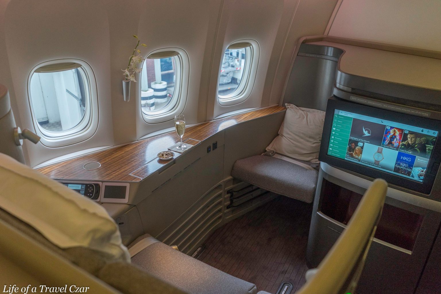 Cathay Pacific First Class (London to Hong Kong) – Life of a Travel Czar